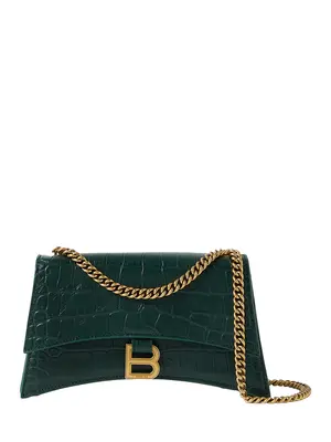 Balenciaga Balenciaga Crush Small Shoulder Bag Green