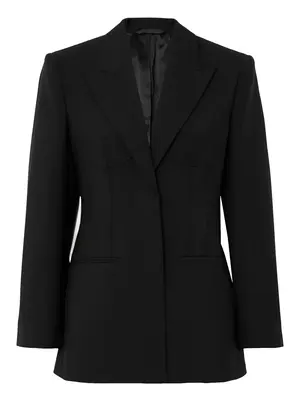 Givenchy Wool And Mohair-blend Blazer - Black