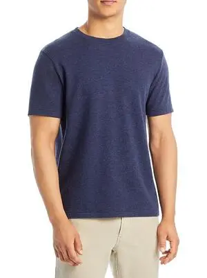 FRAME Duo Fold Tee Heather Dark Blue