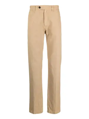 Massimo Alba Straight-leg Chino Trousers - Neutrals