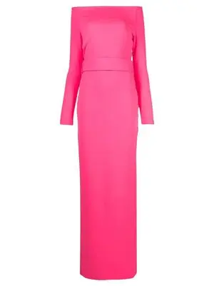 SOLACE LONDON Solace London Boatneck Maxi Dress