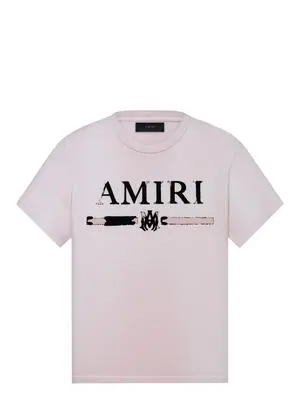 Amiri Ma Bar-appliqué T-shirt - White