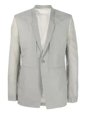 Rick Owens Single-breasted Blazer - Neutrals