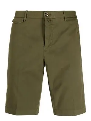 PT TORINO Knee-length Chino Shorts - Green