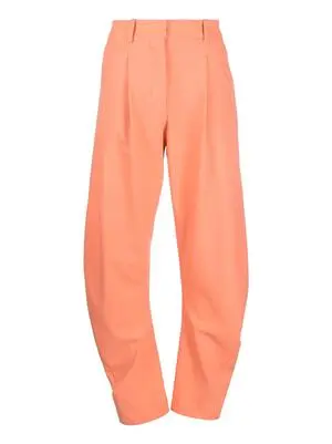 Off-White Tailored Tapered Trousers - Orange