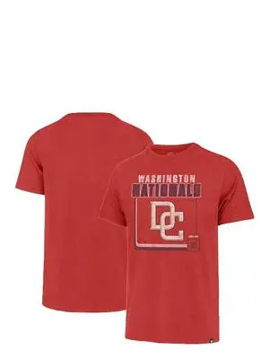 '47 Washington Nationals Cooperstown Collection Borderline Franklin T-shirt - Red