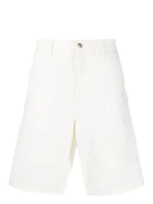 Carhartt Work In Progress Single Knee Bermuda Shorts - White