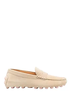 TOD'S Almond-toe Loafers - Neutrals