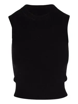 NILI LOTAN Knitted Cashmere Vest