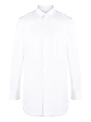 JIL SANDER Long-sleeve Cotton Shirt - White