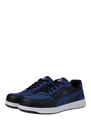 PUMA SAFETY Frontcourt Leather Low Astm Sd - Blue