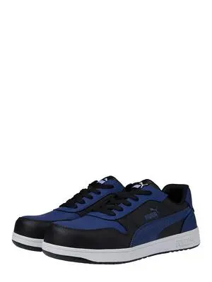 PUMA SAFETY Frontcourt Leather Low Astm Sd Shoes - Blue