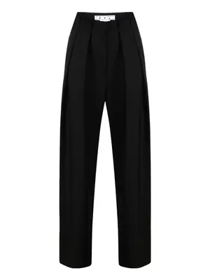 Off-White Tailored Trousers - Black