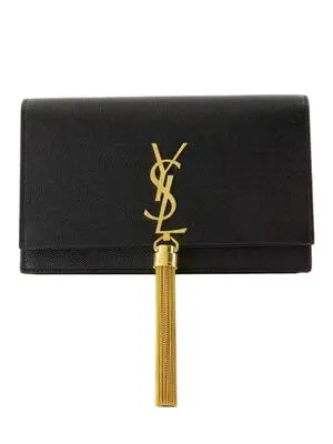 Saint Laurent Kate Tassel-embellished Crossbody Bag - Black