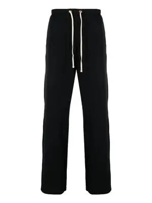 LES TIEN Drawstring-fastening Waist Trousers - Black