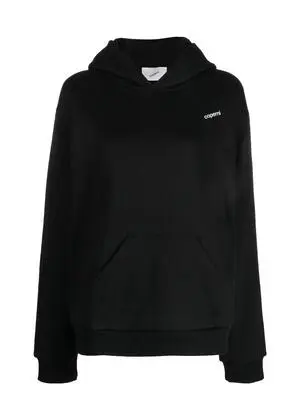 Coperni Logo-print Hoodie - Black