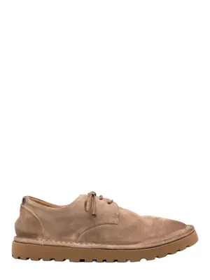 Marsèll Sancrispa Alta Suede Derby Shoes - Brown