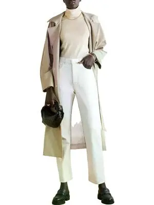 Loro Piana Cashmere Turtleneck Sweater - Ivory