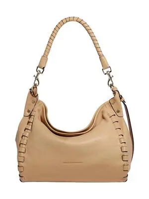 AIMEE Zen Leather Hobo - Camel