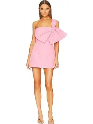 Bardot Bella Bow Mini Dress - Bliss Pink