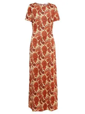 Rabanne Printed Maxi Dress - Multicoloured