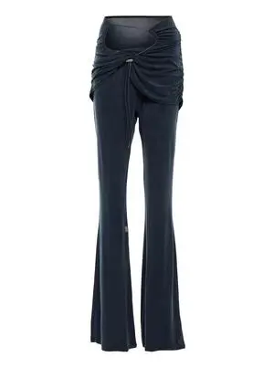 Jacquemus Le Pantalon Espelho Flared Pants - Blue