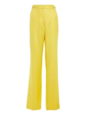 Gabriela Hearst Straight Leg Pants - Yellow