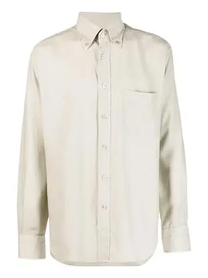 TOM FORD Long-sleeve Buttoned Shirt - Green