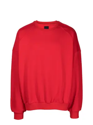 JUUN.J Photograph-print Cotton Sweatshirt - Red