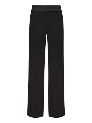 Valentino Garavani Straight-leg Trousers - Black