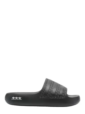 Adidas Adilette Ayoon Logo-print Slides - Black