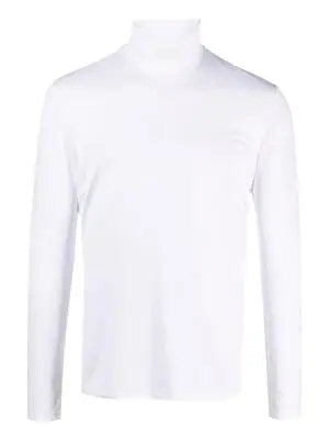 VTMNTS Roll-neck Long-sleeved T-shirt - White
