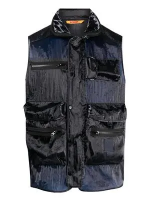 Paul & Shark Multi-pocket Gilet - Blue