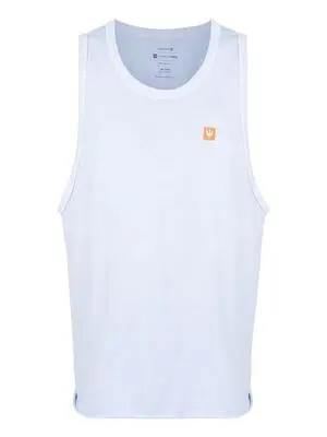 OSKLEN Round-neck Sleeveless T-shirt - Blue