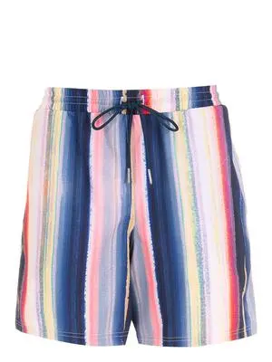LYGIA & NANNY Stripe-print Swimming Shorts - Multicolour