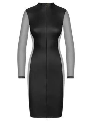 MAISON CLOSE Chambre Noire Long-sleeved Dress - Black