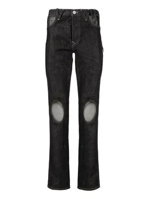 VIVIENNE WESTWOOD Cut-out Jeans - Black