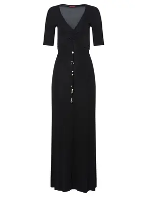 Altuzarra Panya Ankle-length Dress - Black