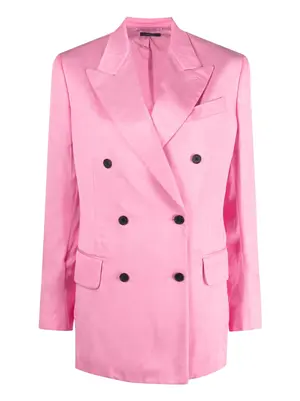 TOM FORD Double-breasted Blazer - Pink