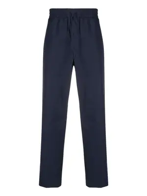 A.p.c. Kaplan Drawstring-waist Trousers - Blue