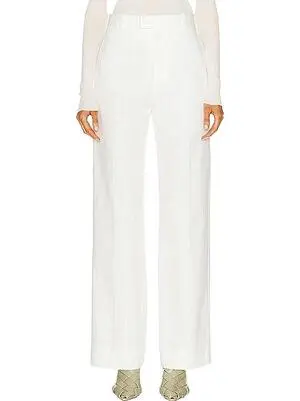 Bottega Veneta Wide Leg Pant - Chalk
