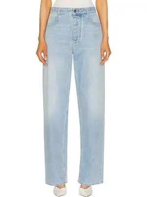 Bottega Veneta Wide Leg Jeans - Light Bleach