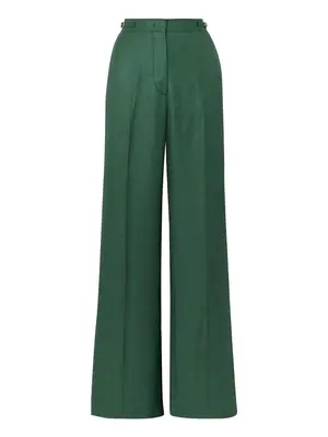 Gabriela Hearst Gabriela Hearst Vesta Straight-Leg Pants Green