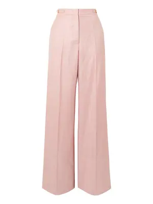Gabriela Hearst Gabriela Hearst Vesta Straight-Leg Pants Pink