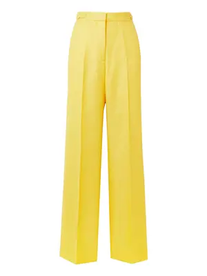 Gabriela Hearst Gabriela Hearst Vesta Straight-Leg Pants Yellow
