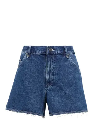 A.p.c. Johnny Mid-rise Denim Shorts - Blue