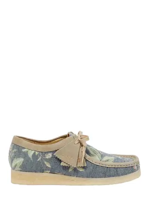 Clarks Wallabee Floral Jacquard Moccasins - Multicoloured