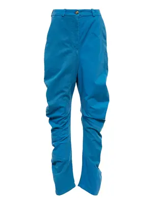 JW Anderson Twisted High-rise Pants - Blue