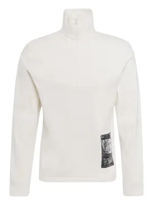 GR10K Corpus Cotton Jersey Sweater - White
