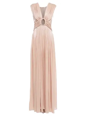 Costarellos Draped Gown - Pink